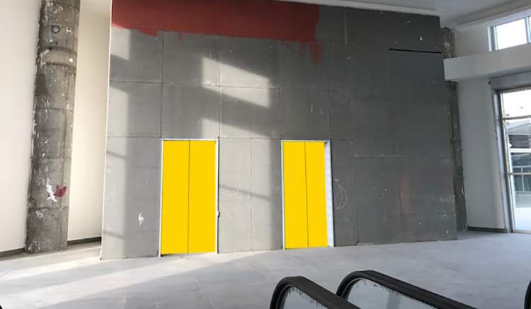 Main Lobby Elevator Doors | Magma Square | Products | Pikasso | Iraq