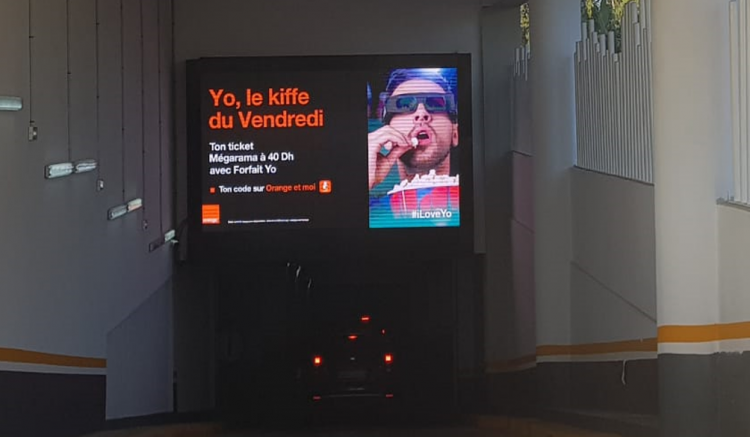 Parking Overhead Digital Screen | Rabat: Ryad Square | Malls | Products ...